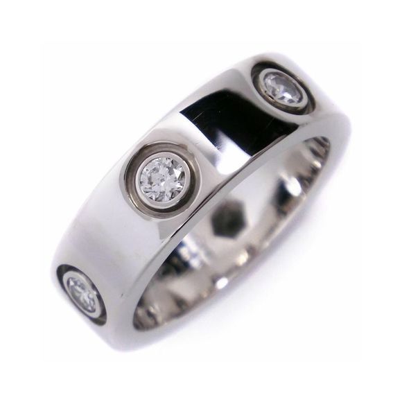 Cartier | Jewelry | Cartier Iconic Love Ring With Sparkling Diamonds ...